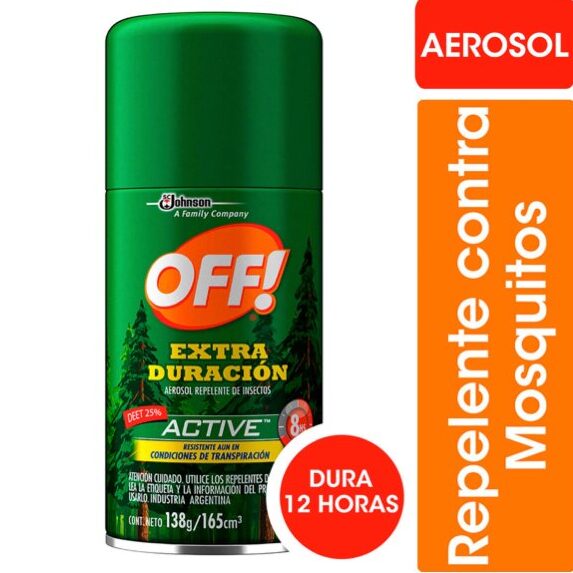 OFF! Aerosol Repelente Mosquitos Extra Duración