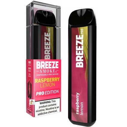 Breeze Pro Vape Raspberry Lemon